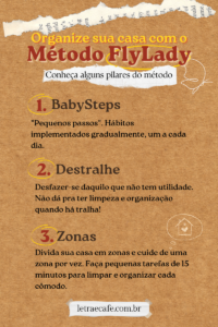 Método FlyLady: organize sua casa! - Letra & Café